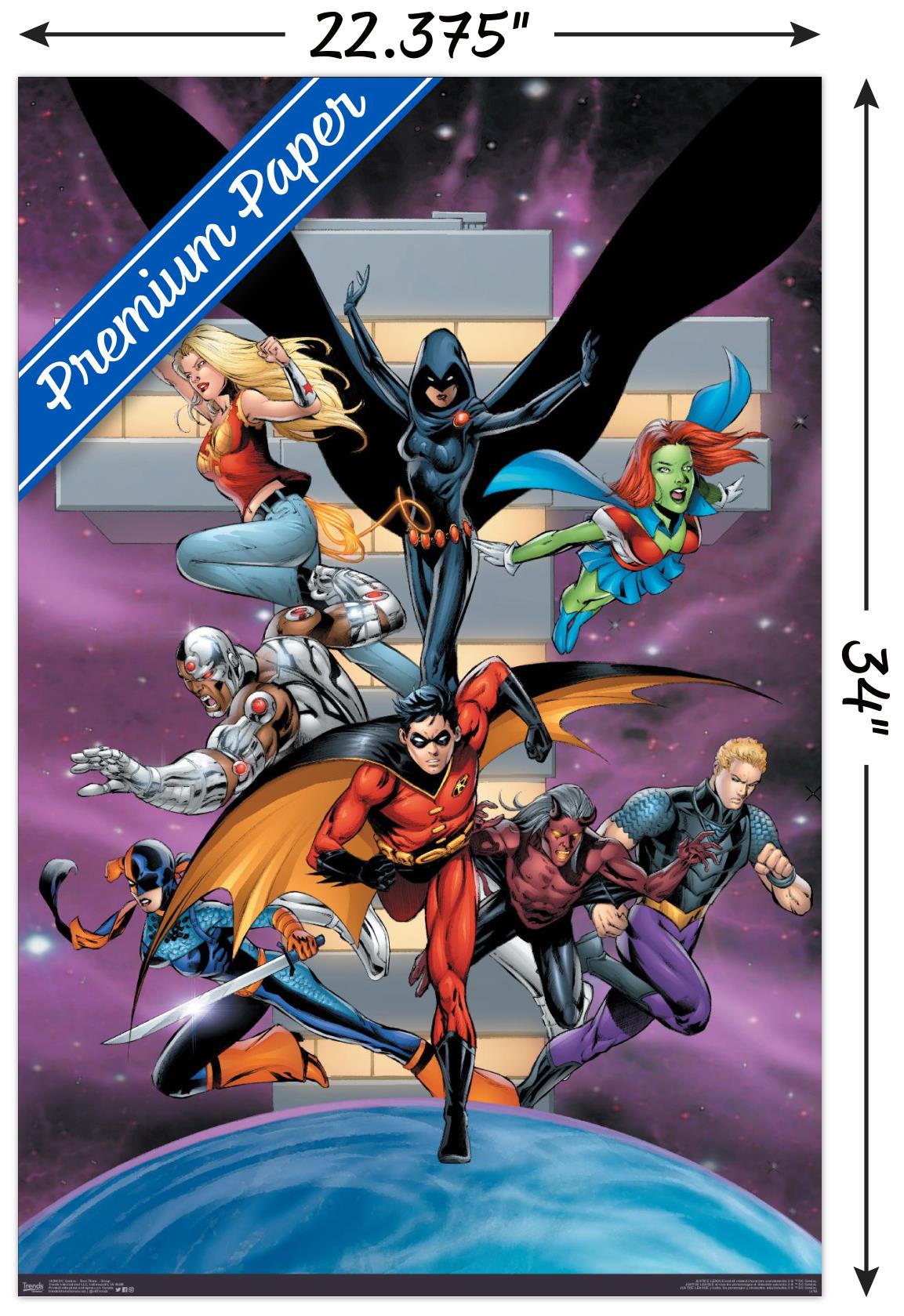 DC Comics - Teen Titans - Group Poster | eBay